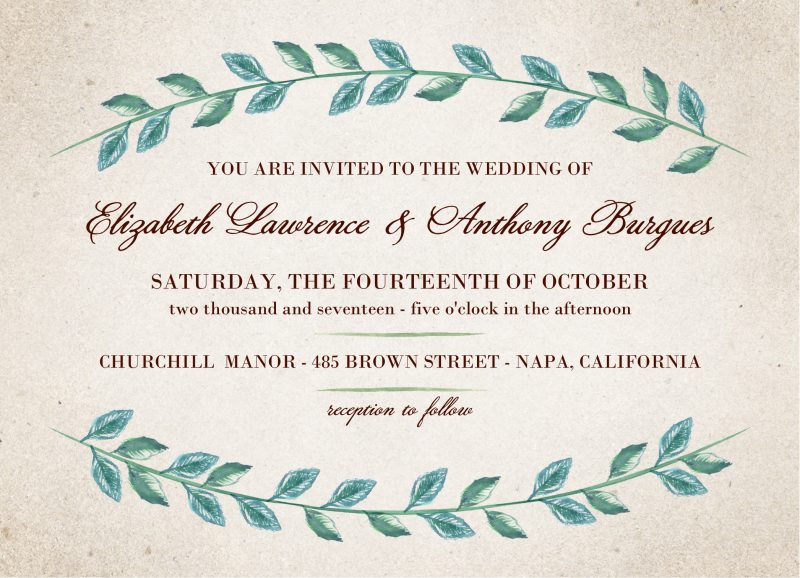 Country Wedding Invitations Inspiration