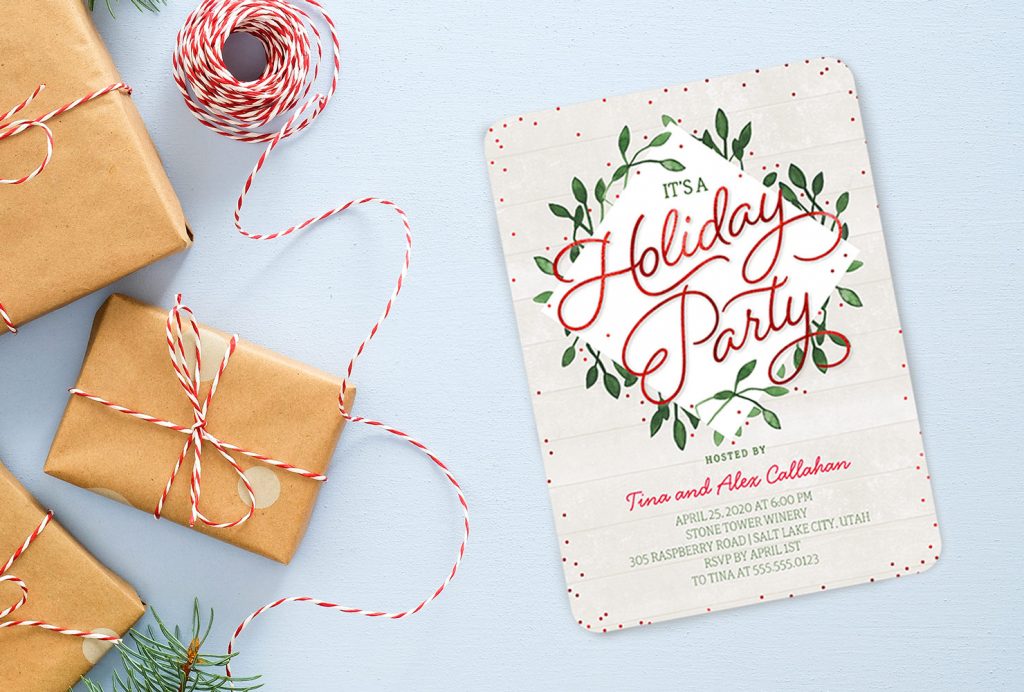 Christmas Party Invitations To Get In The Holiday Spirit | Shutterfly