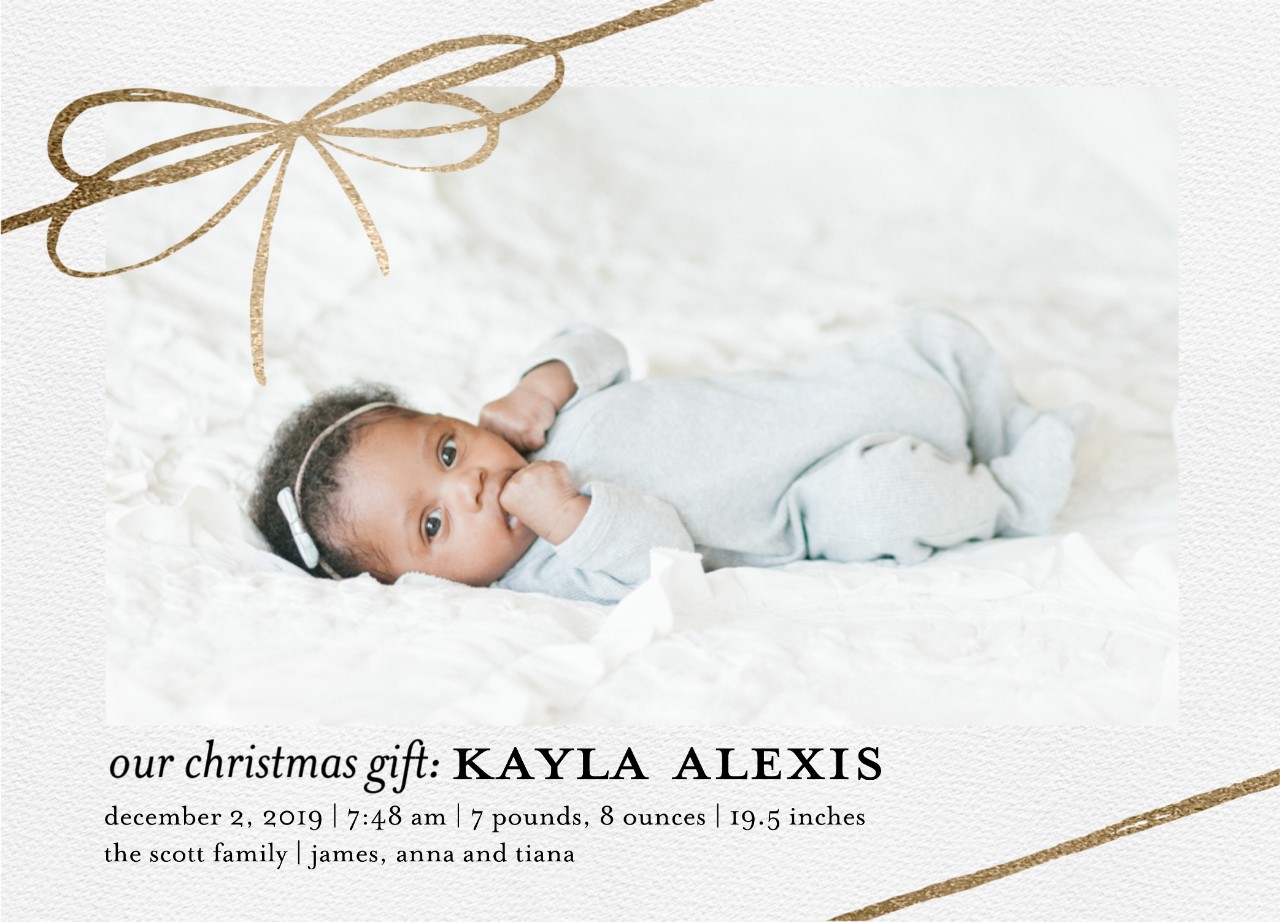 18 Welcoming Birth Announcement Wording Ideas | Shutterfly