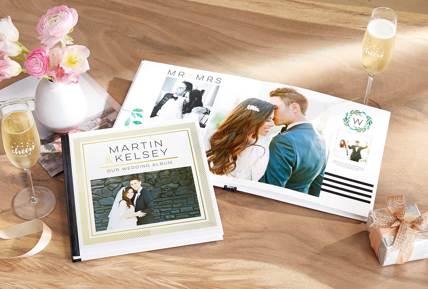Create a Customized Wedding Photo Book Online | Shutterfly