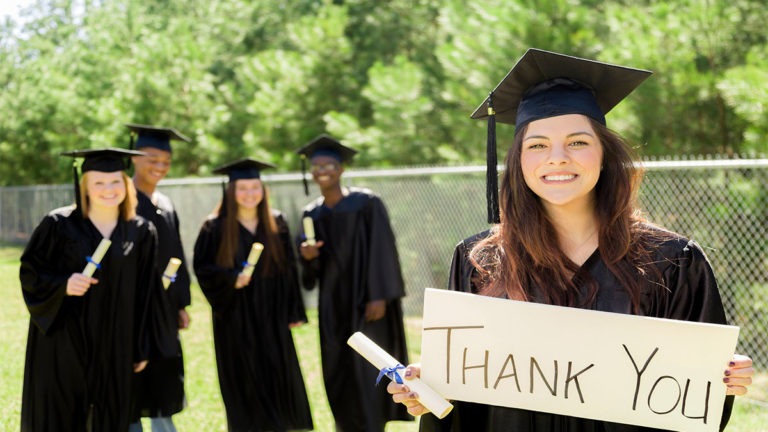 50 Graduation Thank You Card Messages 2025 | Shutterfly