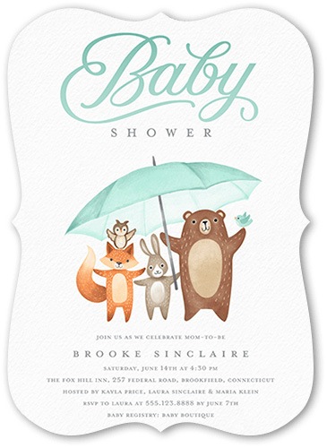Nature Themed Baby Shower Invitations Shutterfly Baby Sprinkle