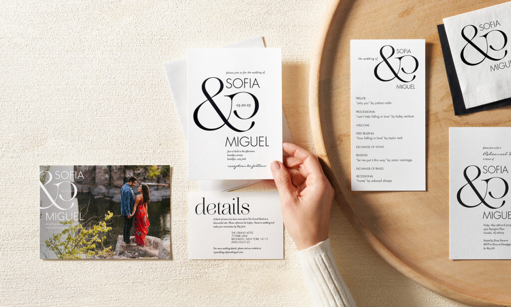 Most Popular Wedding Invitation Sizes + Tips | Shutterfly