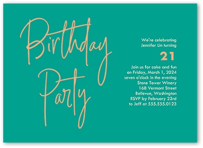 The Best Birthday Invitation Wording Tips, Ideas, and Examples | Shutterfly