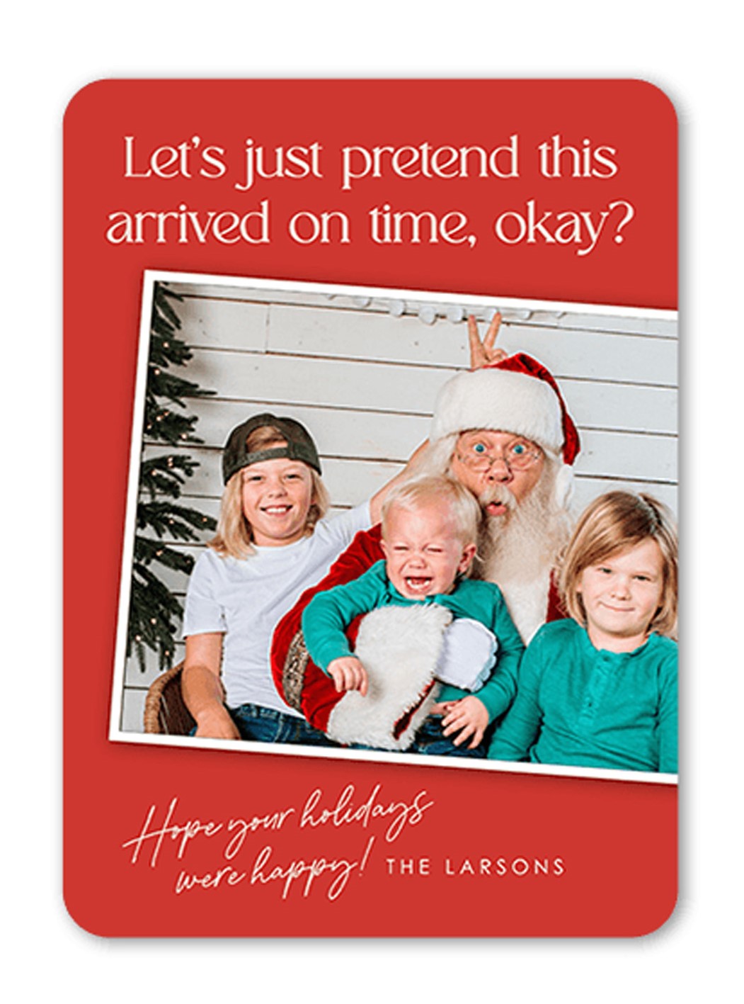 Belated Christmas Wishes & Messages for Late Cards | Shutterfly